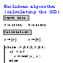 EuclideanGCD - SMath