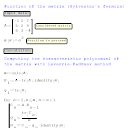 SylvesterFormula - SMath