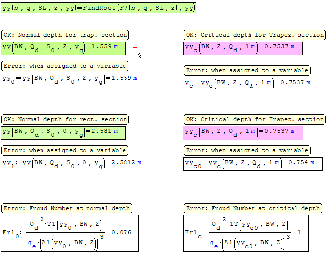 Unable To Assign To Variable In Ss 0985981 When Using Findroot Function Smath