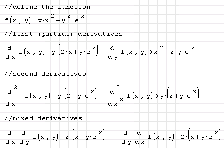 diff - SMath Studio Wiki